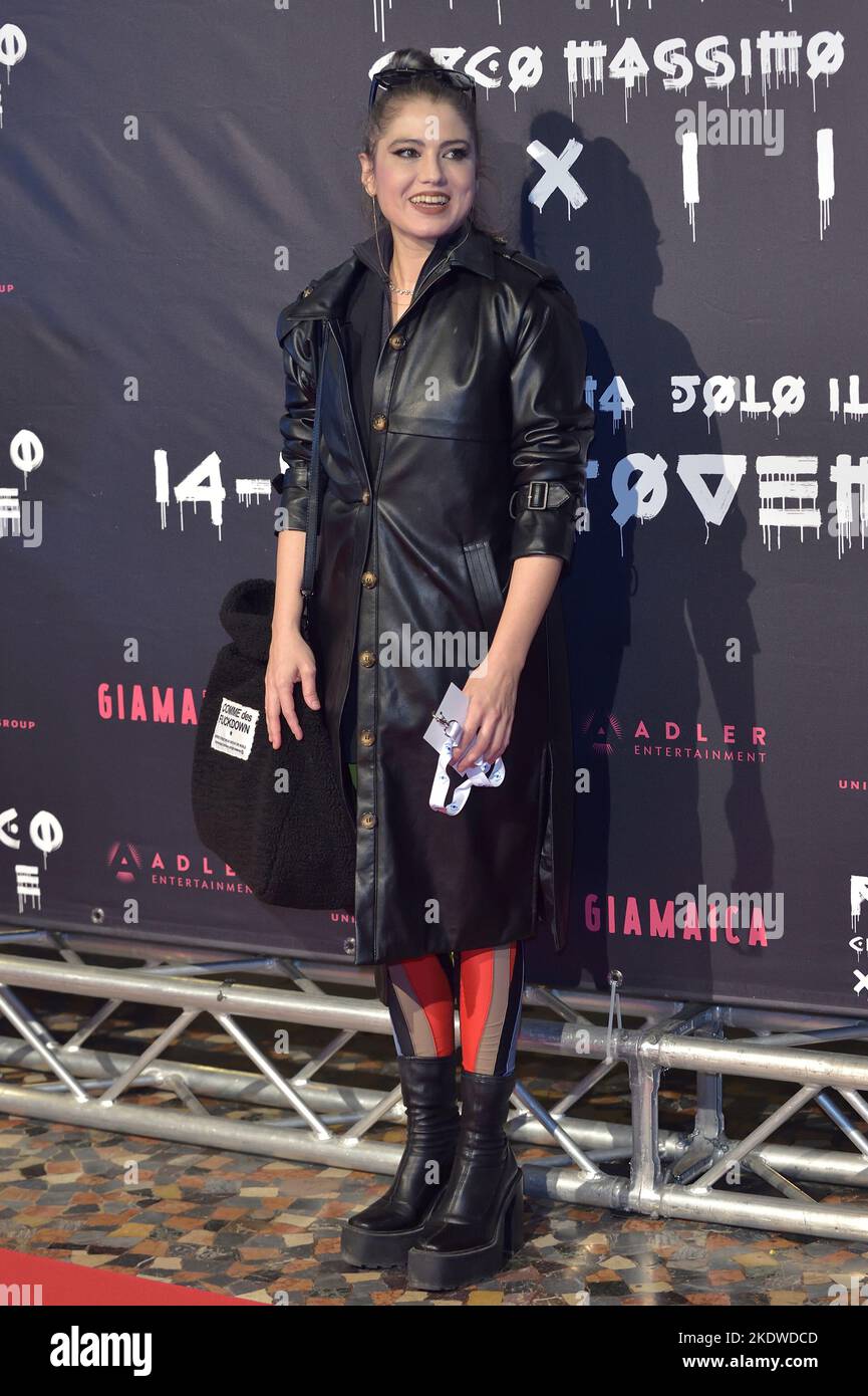 Rome, Italy. 08th Nov, 2022. Beatrice Antolini attends the "Vasco Live ...