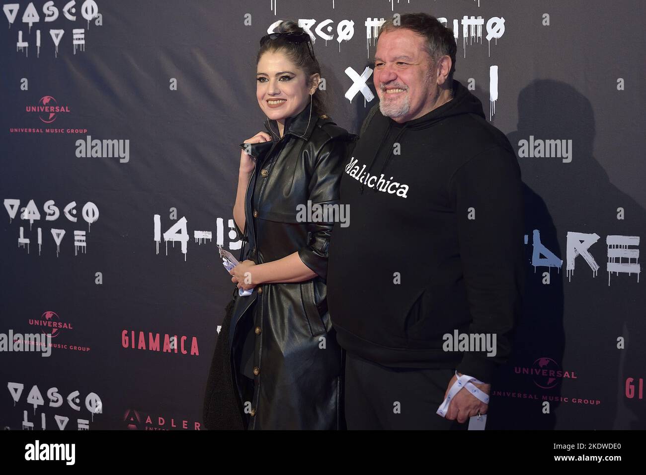Rome, Italy. 08th Nov, 2022. Beatrice Antolini attends the "Vasco Live ...