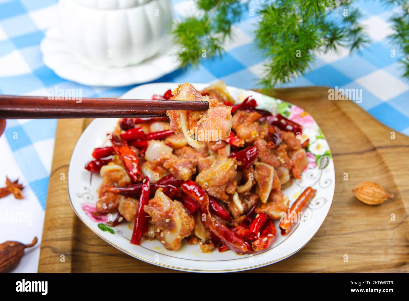 Fried pig cartilage Stock Photo - Alamy