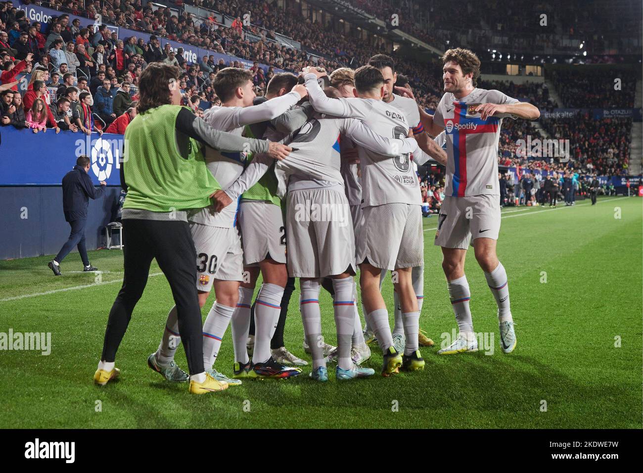 Pamplona, Spain. 08th Nov, 2022. 08 Novembre 2022; stadium El Sadar ...