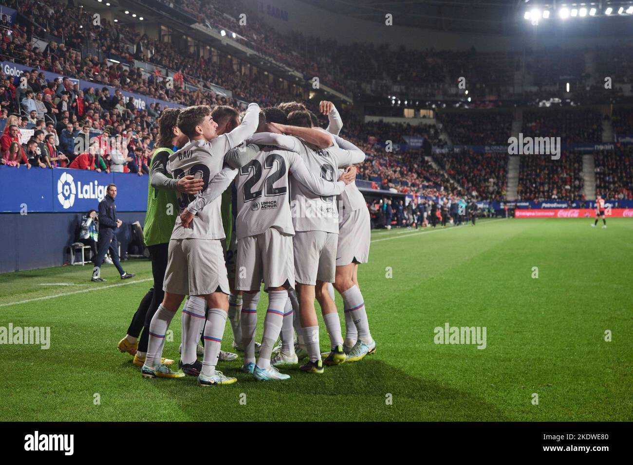 Pamplona, Spain. 08th Nov, 2022. 08 Novembre 2022; stadium El Sadar ...