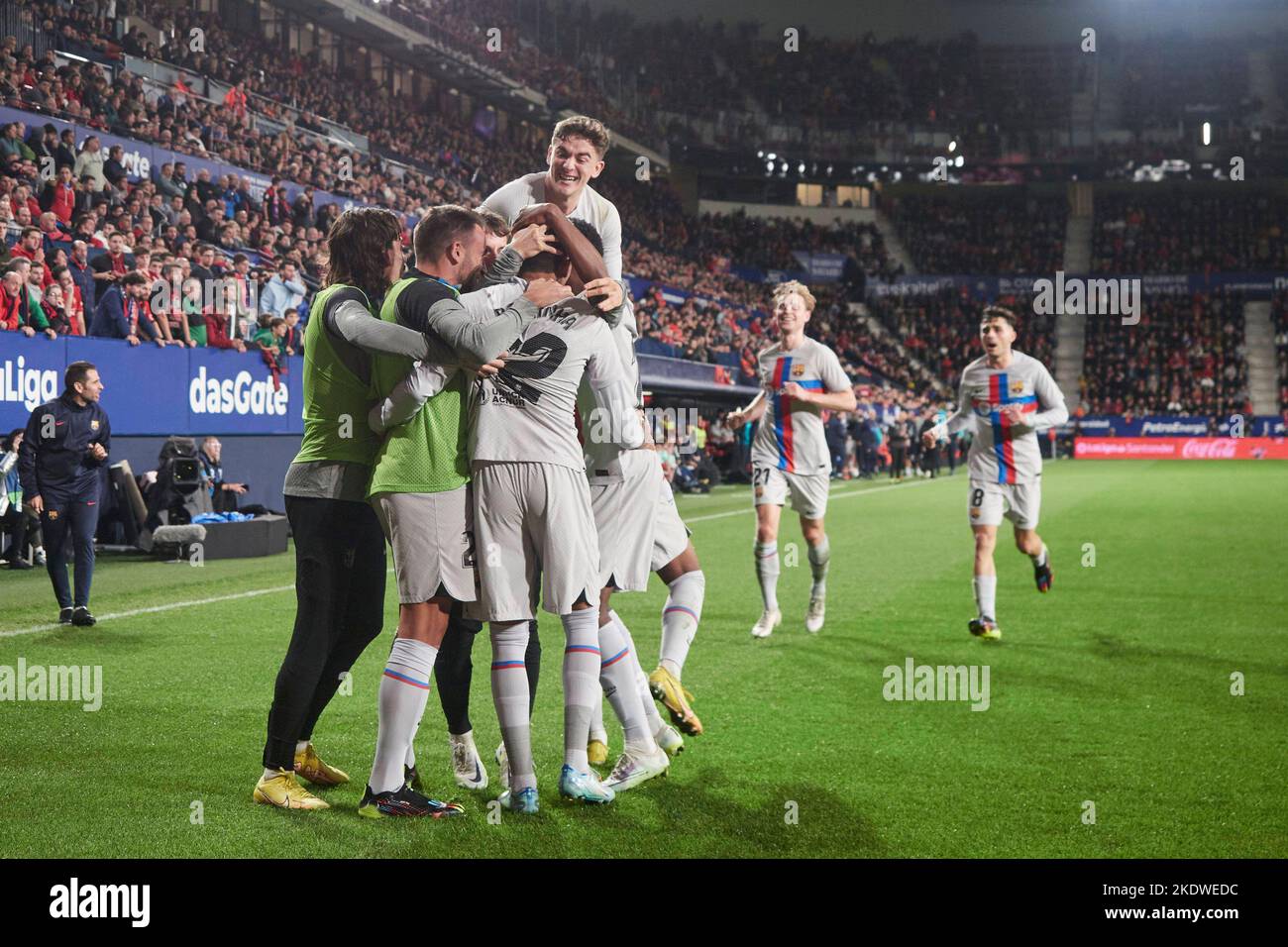 Pamplona, Spain. 08th Nov, 2022. 08 Novembre 2022; stadium El Sadar ...
