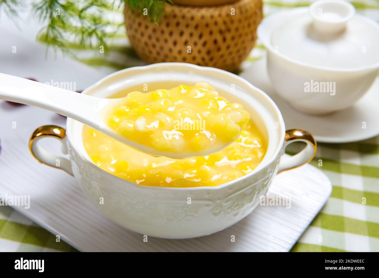 A bowl of maize porridge Stock Photo - Alamy