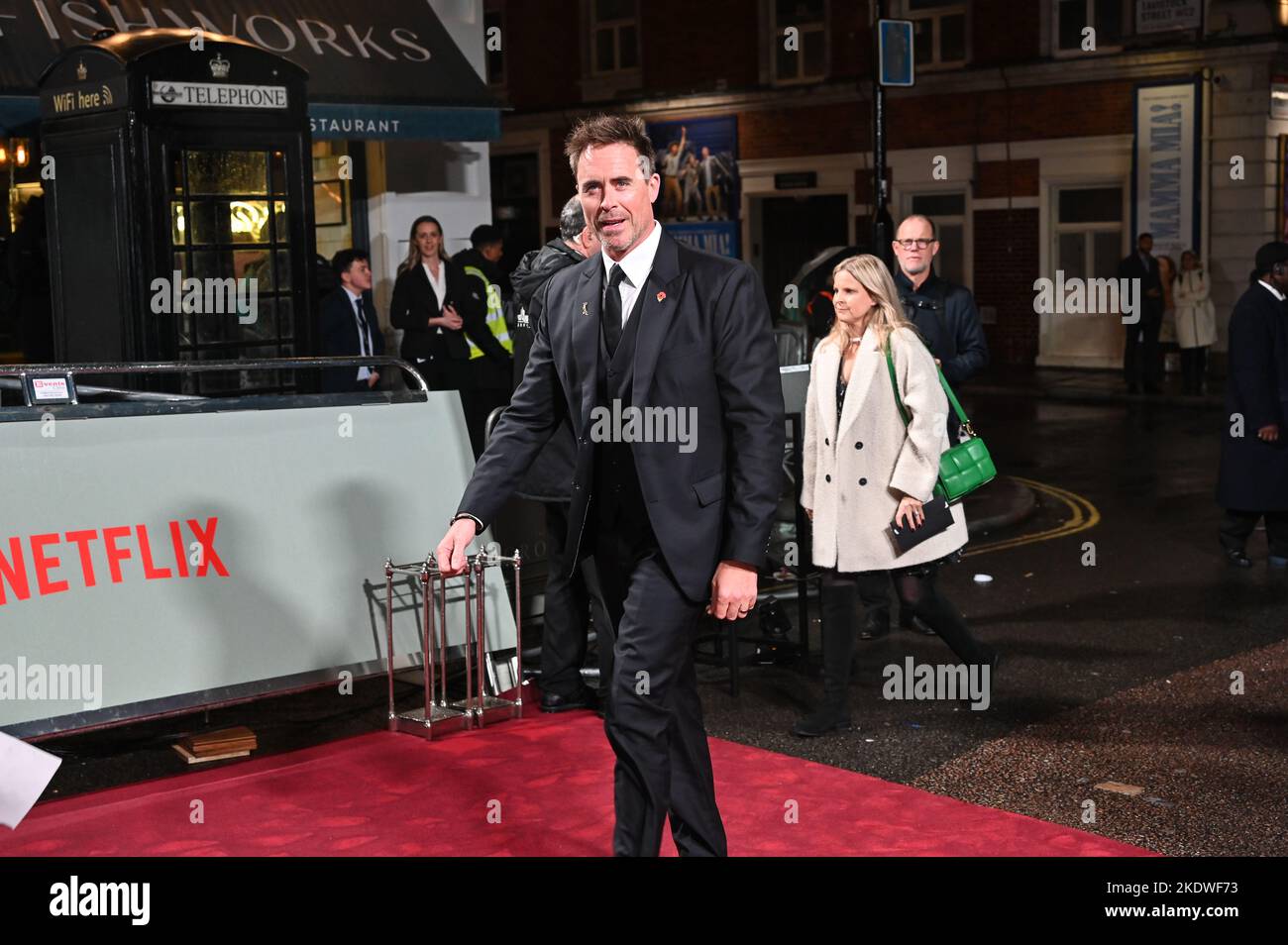 London, UK. 8th November, 2022. James Murray attends Netflix Present ...