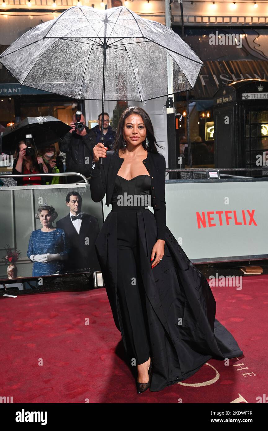 London, UK. 8th November, 2022. Emma Weymouth attends Netflix Present ...