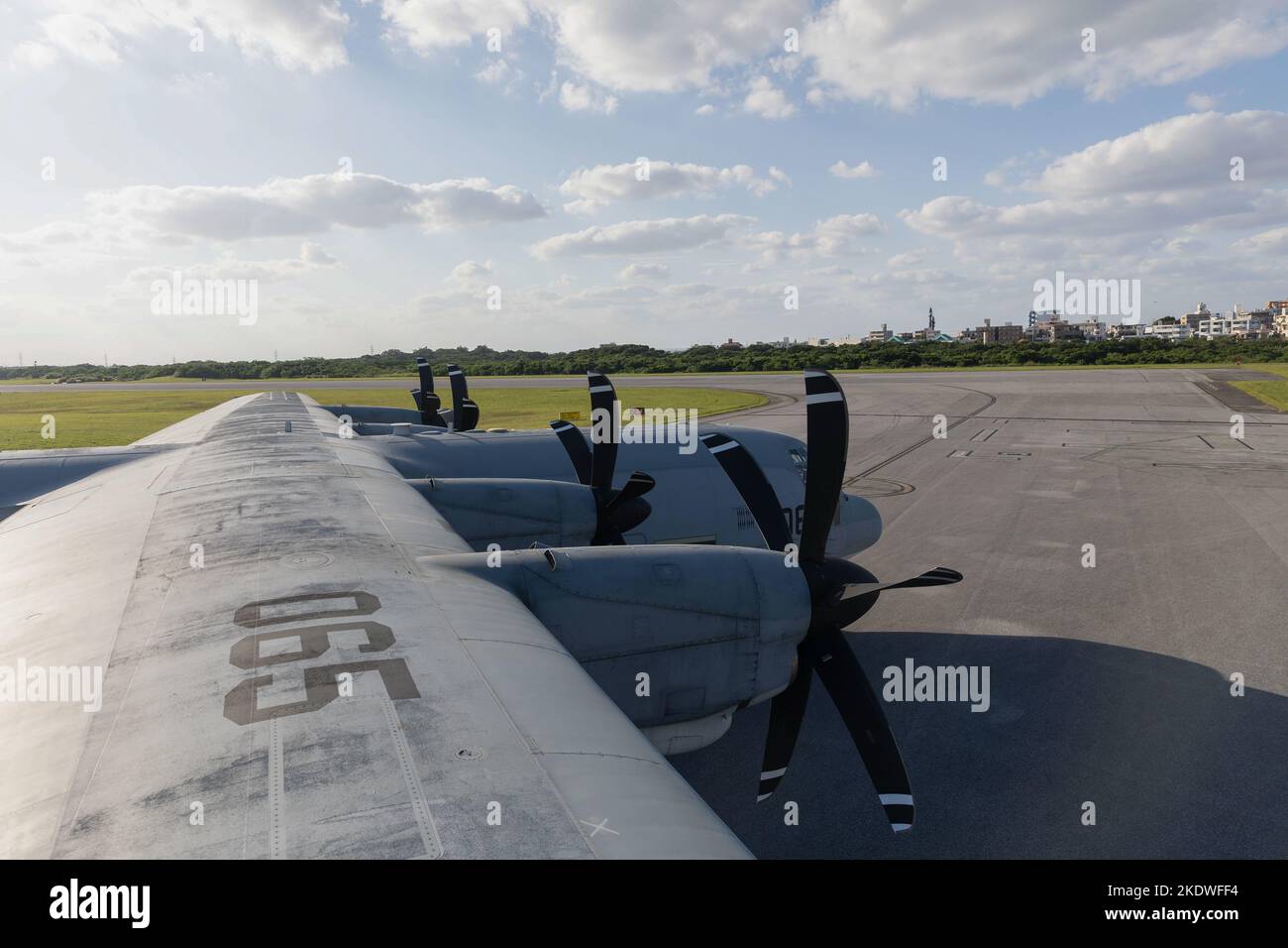 U.S. Marines with Marine Aerial Refueler Transport Squadron (VMGR) 152 conduct an air delivered ...