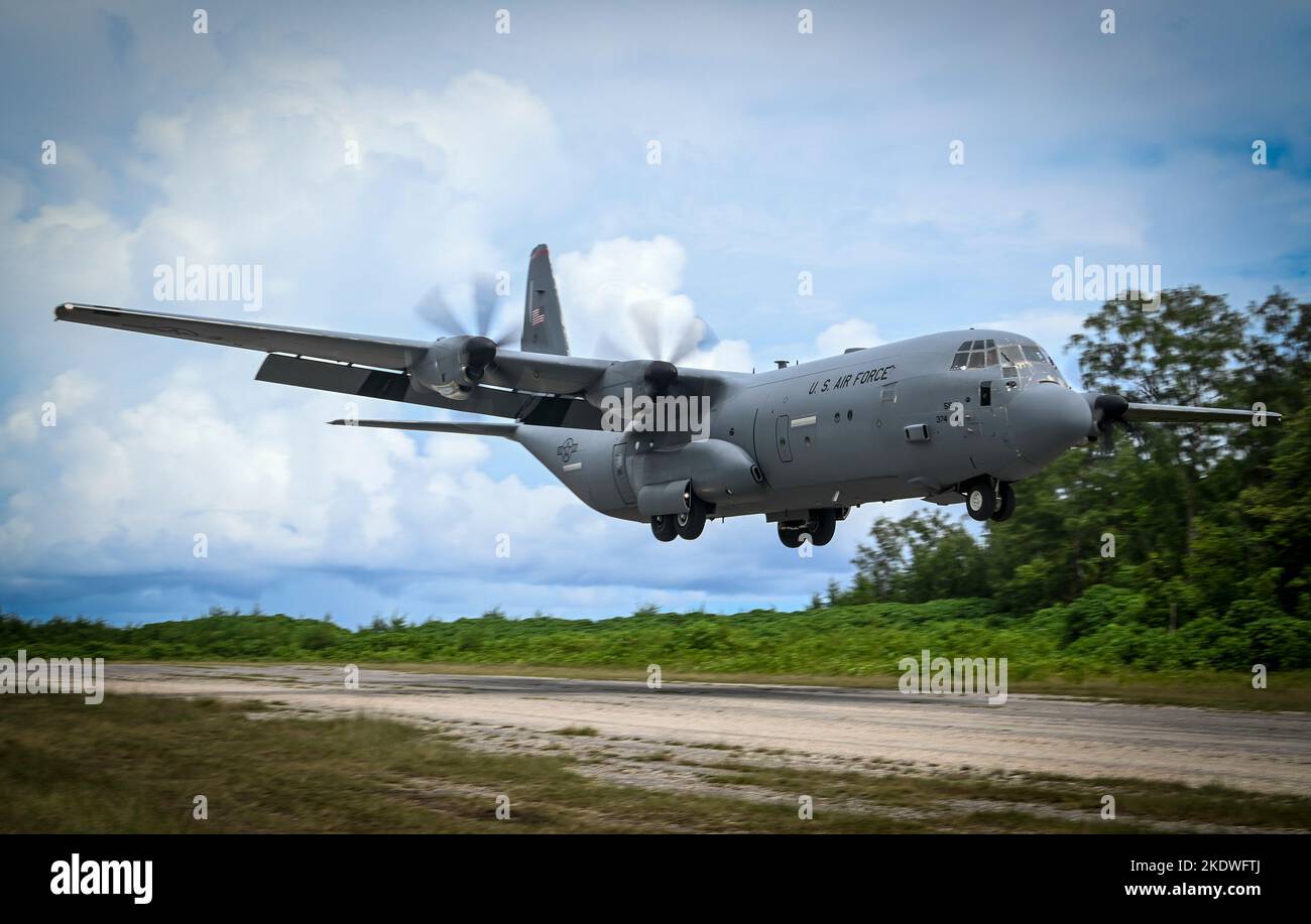 A C-130J Hercules assigned to the 374th Airlift Wing from Yokota Air ...