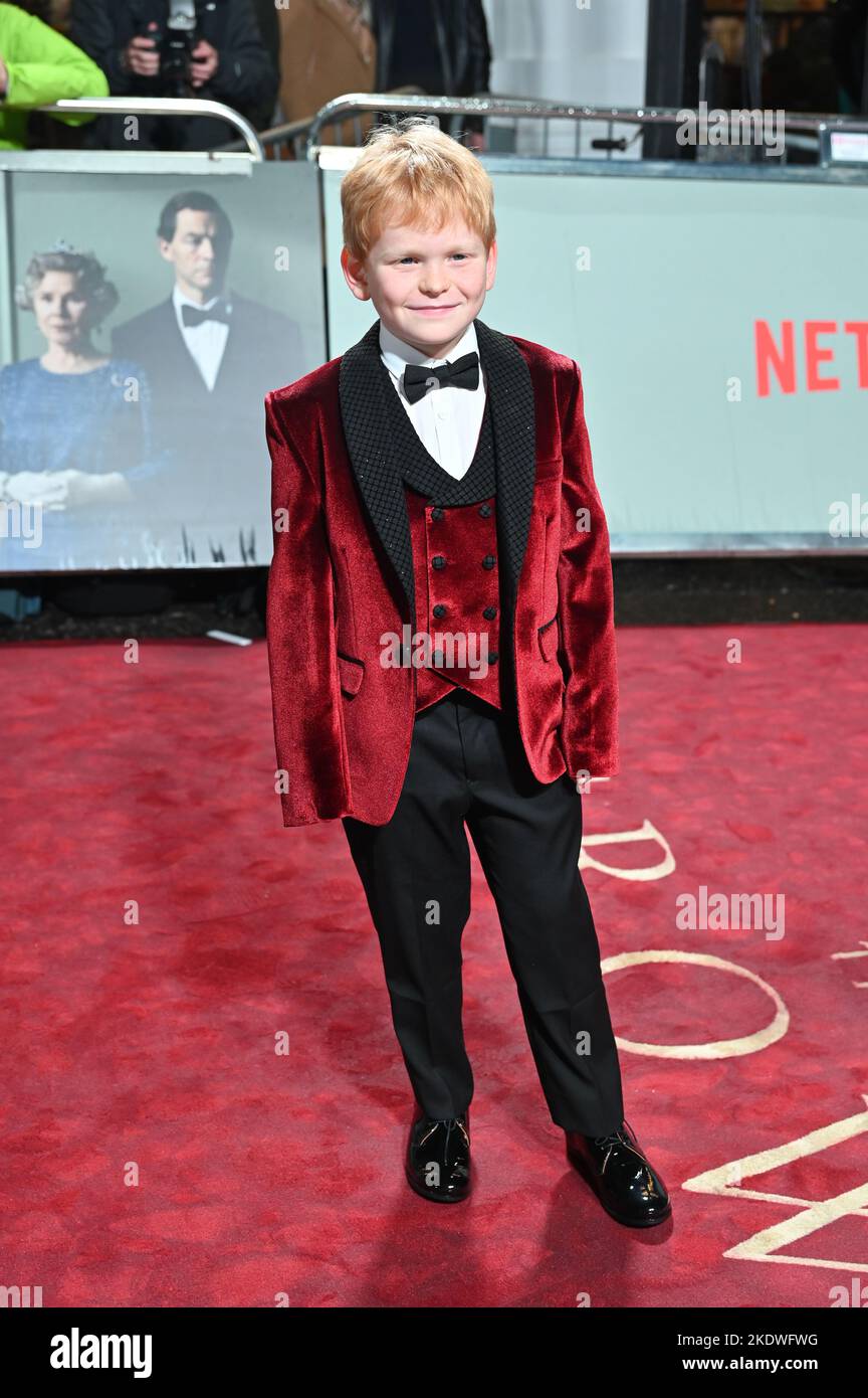 London, UK. 8th November, 2022. Teddy Hawley attends Netflix Present ...