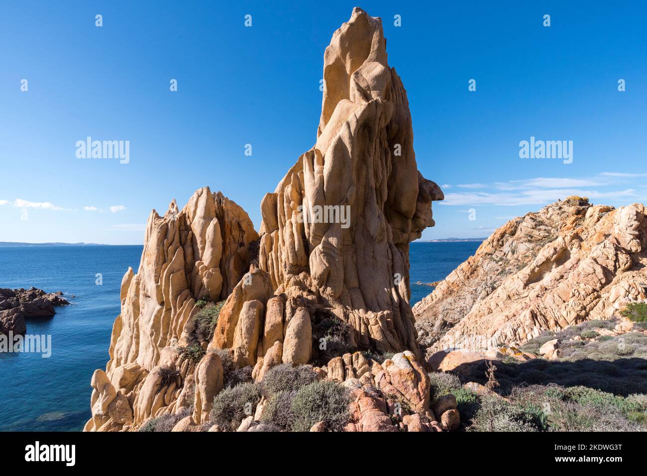 Le meravigliose rocce di granito, sono delle sculture naturali Stock ...