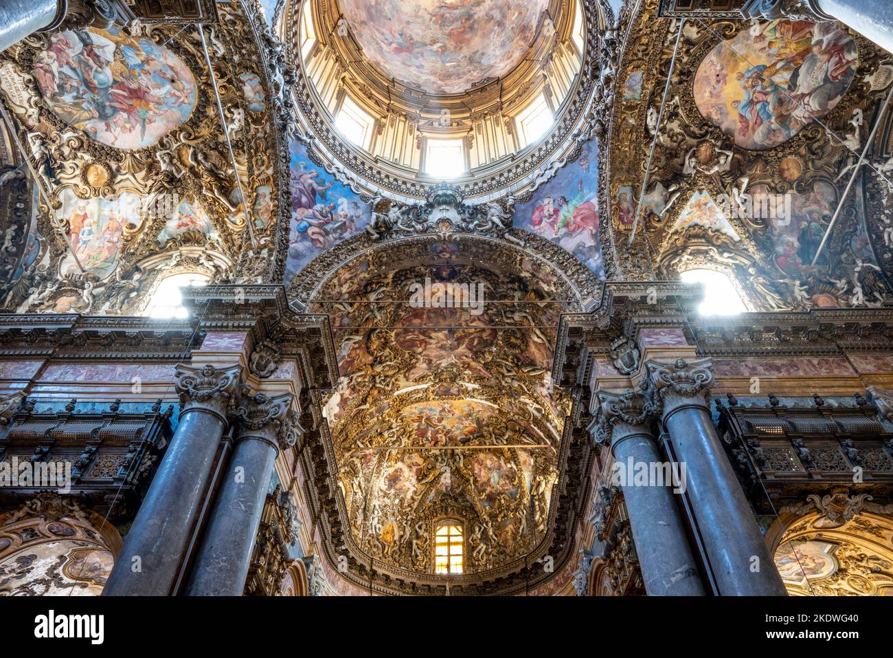 The Interior of The Church of San Giuseppe dei Teatini, Palermo, Sicily ...