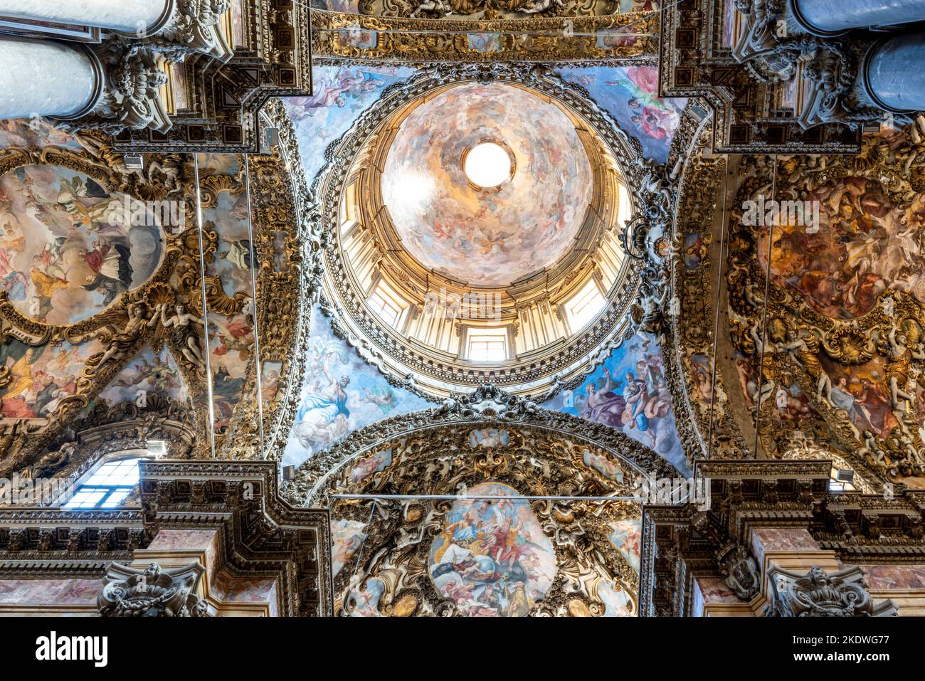 The Interior of The Church of San Giuseppe dei Teatini, Palermo, Sicily ...