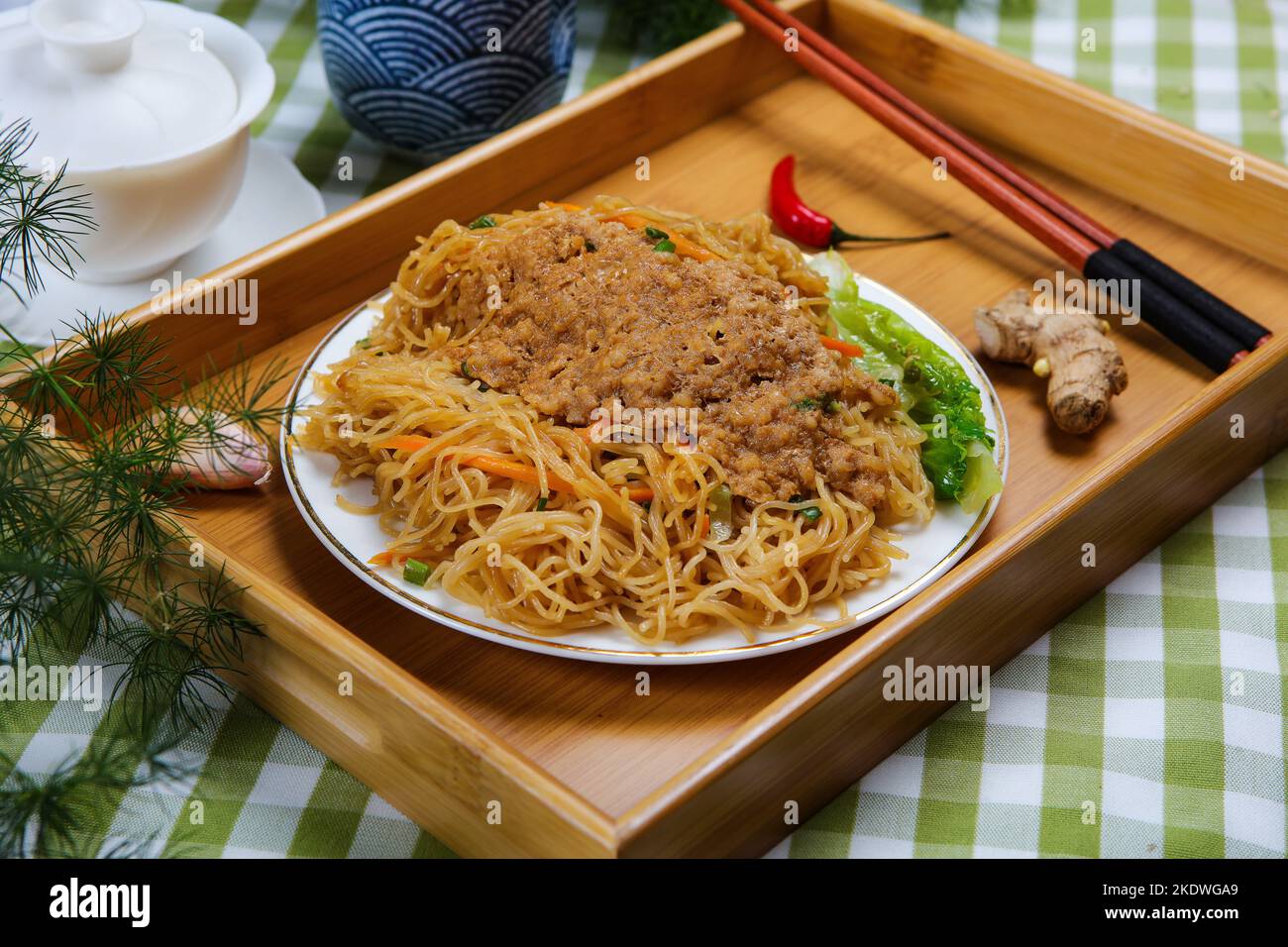 Steamed rice noodles hi-res stock photography and images - Alamy