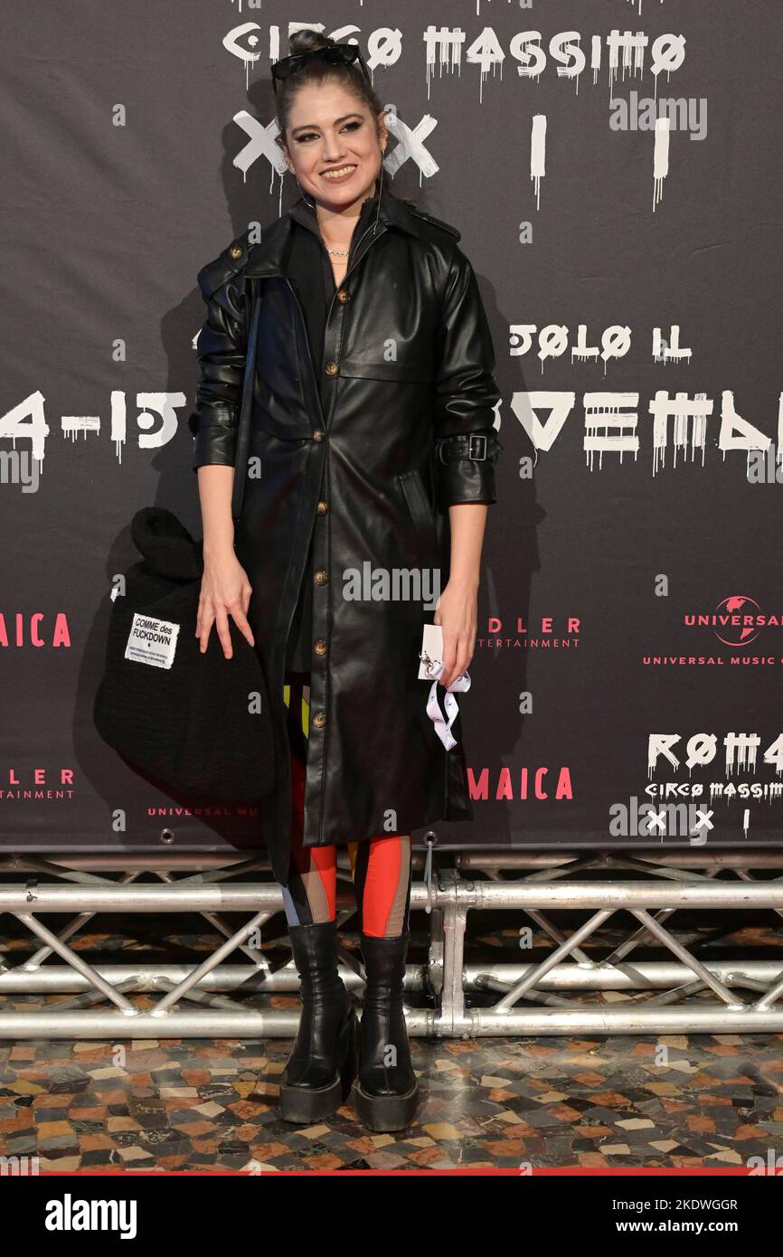 Rome, Italy. 08th Nov, 2022. Beatrice Antolini attends at the red ...