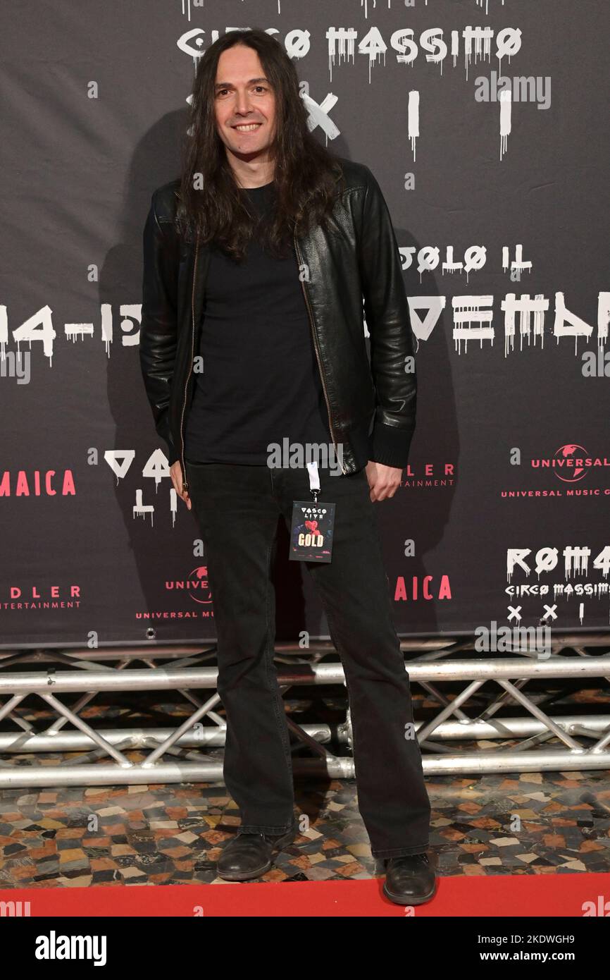 Rome, Italy. 08th Nov, 2022. Vince Pastano attends at the red carpet of ...