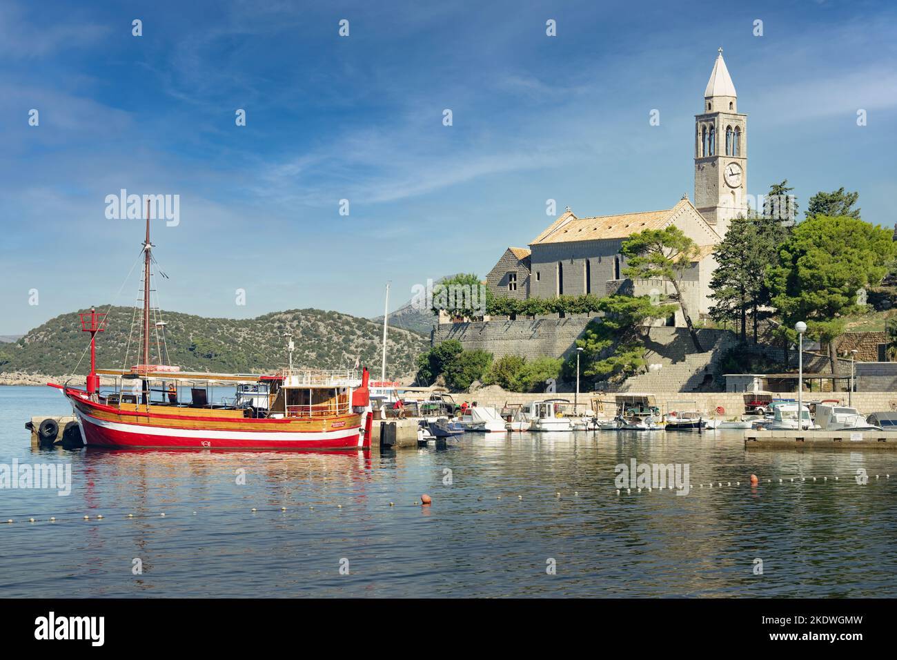 Bay of Lopud Island, Croatia Stock Photo - Alamy