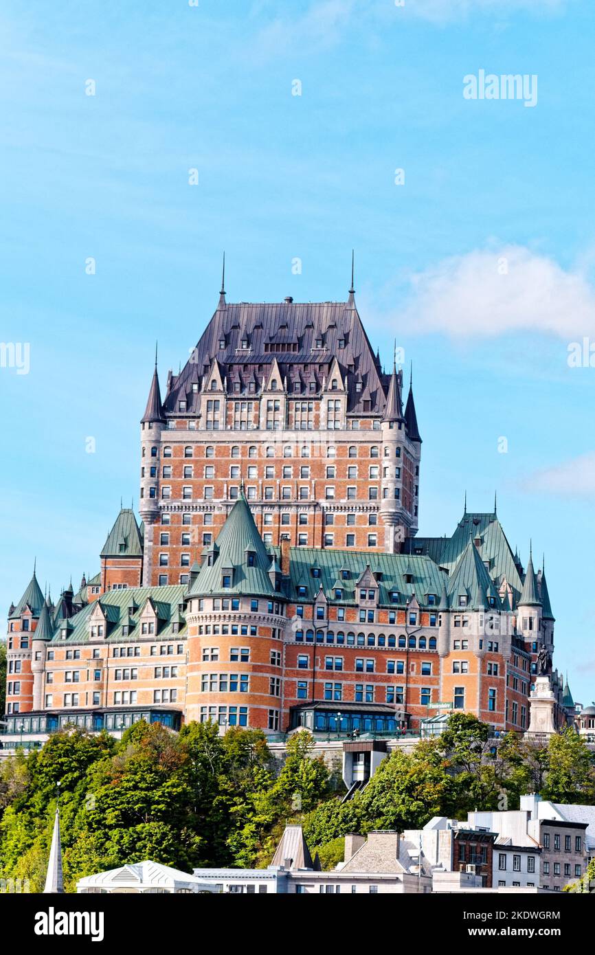 QUEBEC CITY, CANADA - September 5, 2022: Quebec City is known for its ...