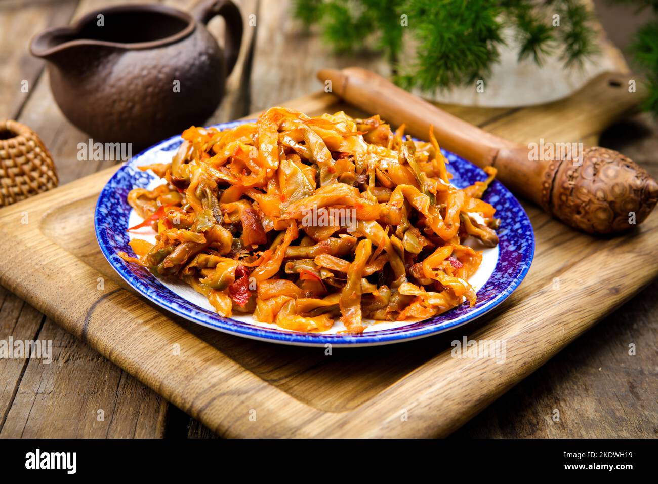 A plate of pickle Stock Photo - Alamy