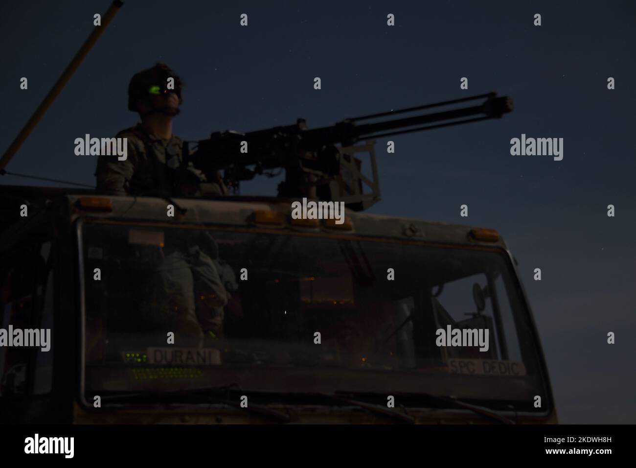 A U.S. Soldier assigned to Carnage Battery, Field Artillery Squadron ...