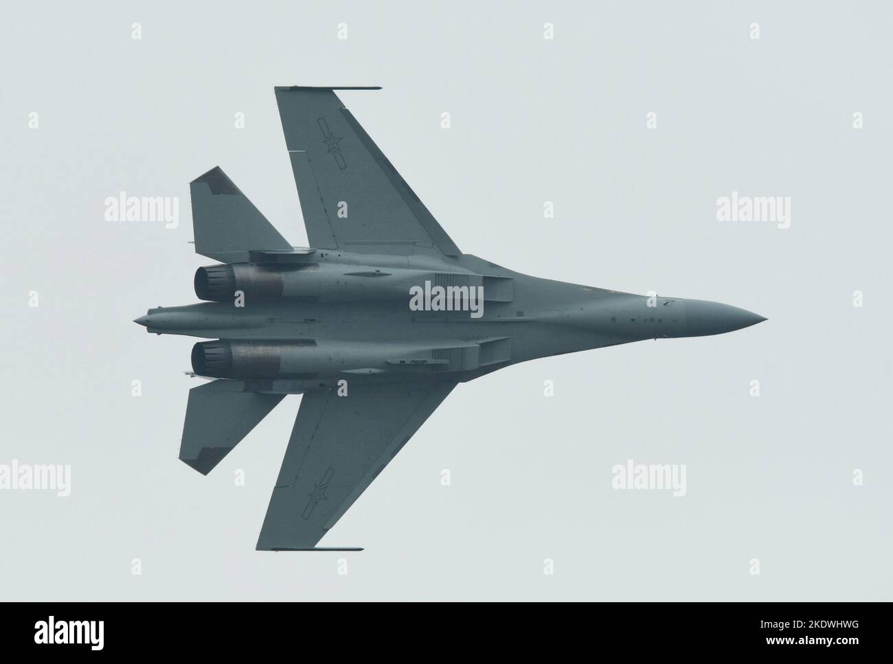 ZHUHAI, CHINA - NOVEMBER 8, 2022 - J-16 multirole fighter performs its ...