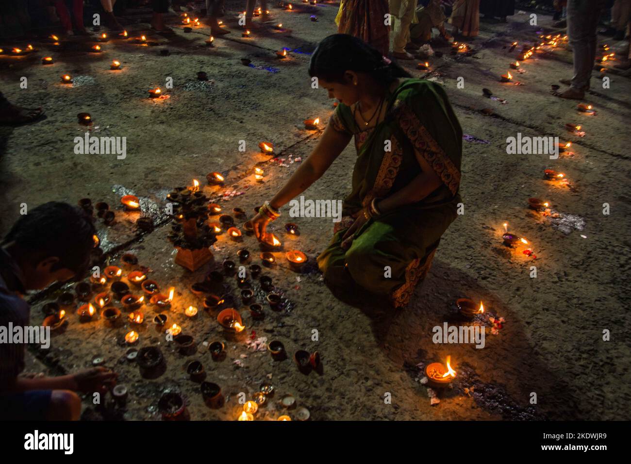 Kolkata, West Bengal, India. 7th Nov, 2022. In Sanatan Dharma, the full ...