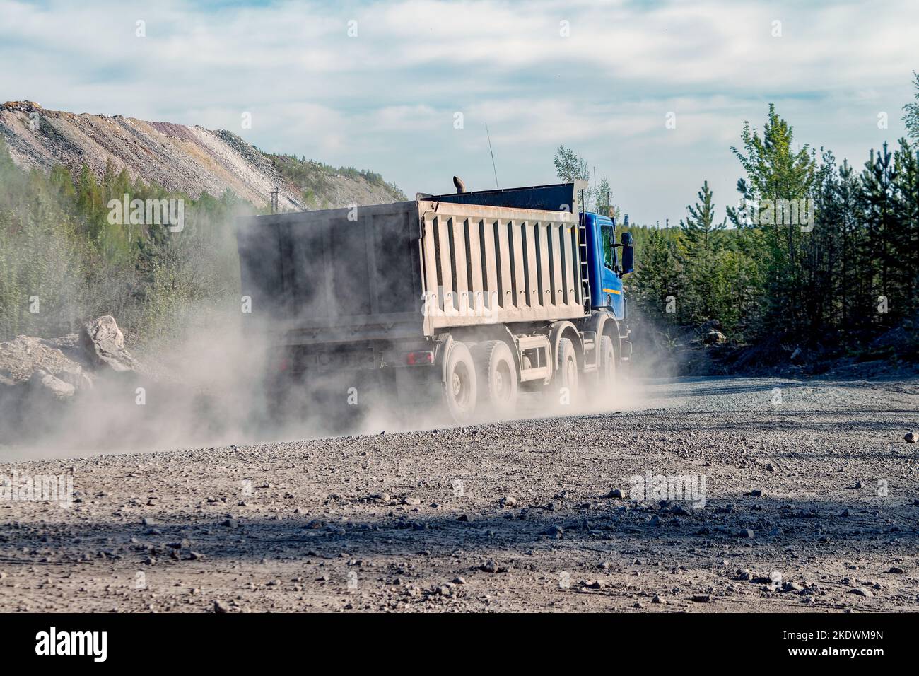 Industry mining construction transport machinery truck Stock Photo - Alamy