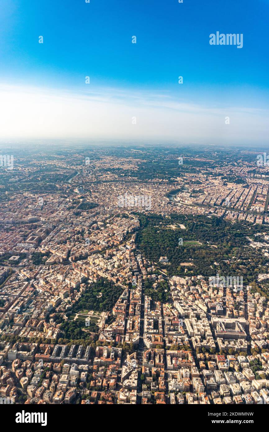 Drone over rome hi-res stock photography and images - Alamy