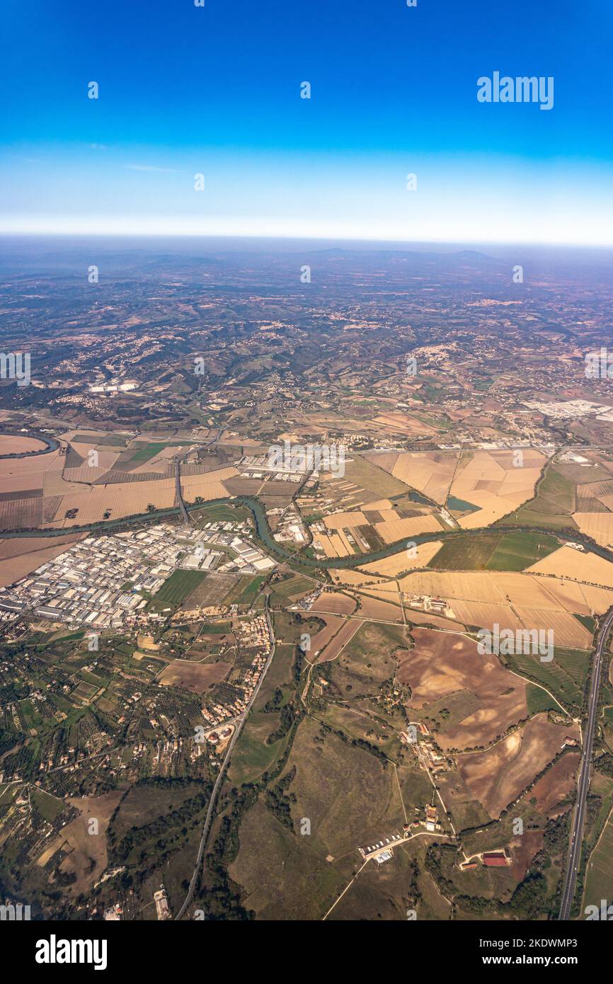 Drone over rome hi-res stock photography and images - Alamy