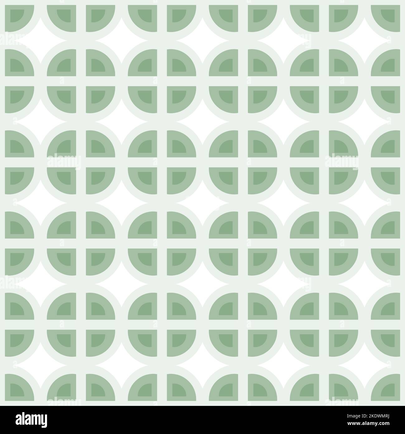 Seamless Ornamental pattern of simple geometric shapes in trendy light ...