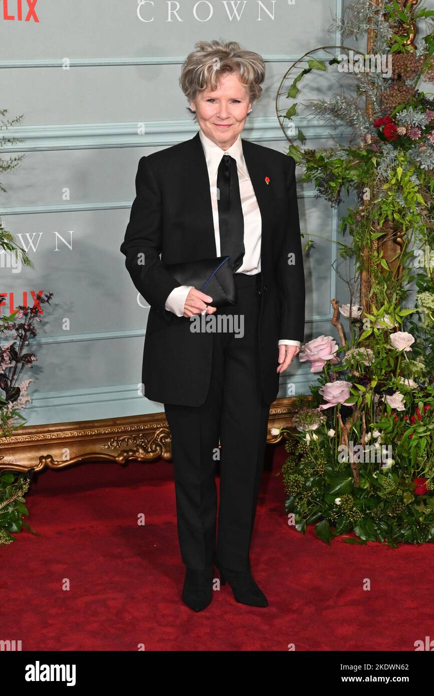 London, UK - 8th November 2022 Imelda Staunton at Netflix World ...