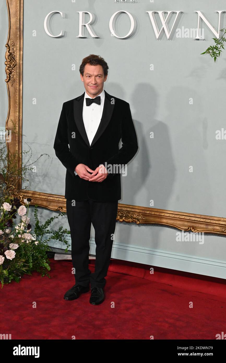 London, UK - 8th November 2022 Dominic West at Netflix World Premiere ...