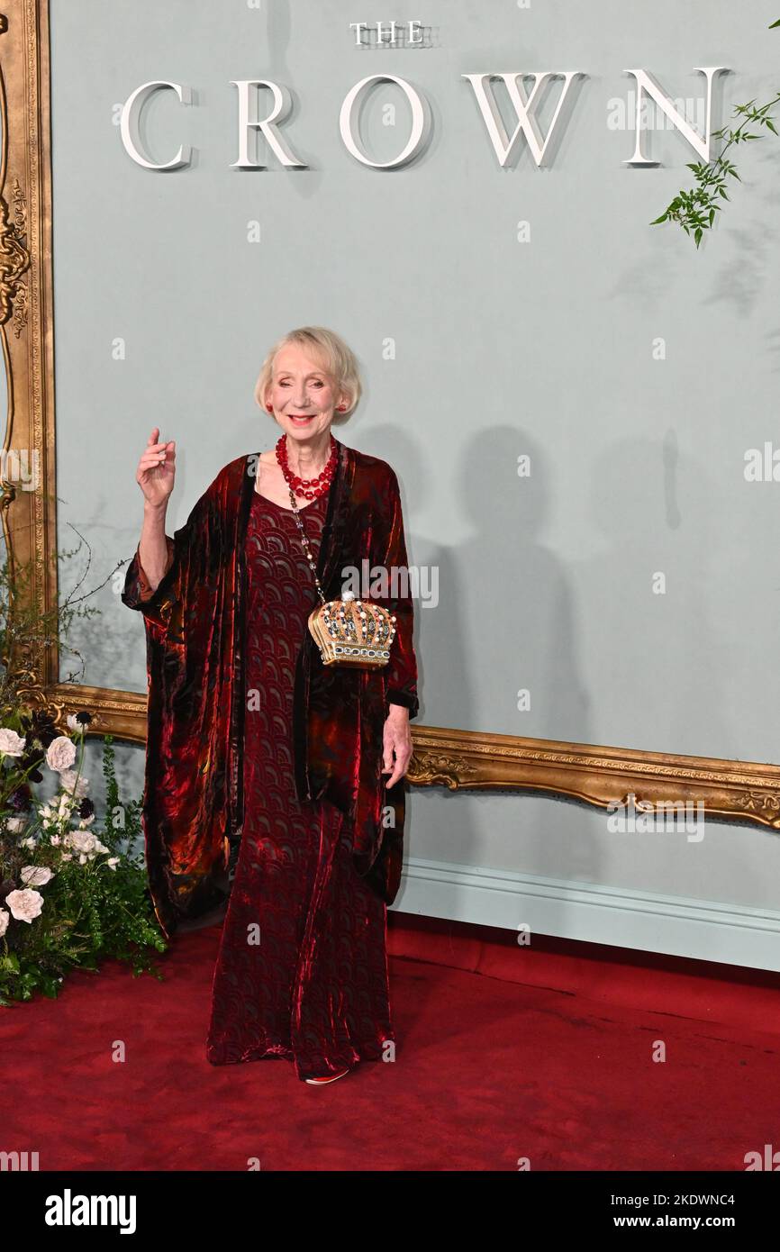 London, UK - 8th November 2022 Marcia Warren at Netflix World Premiere ...