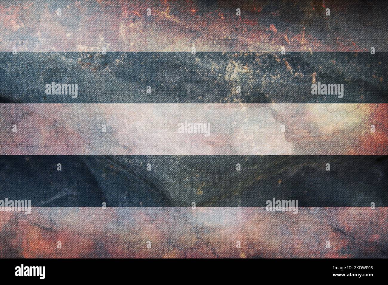 Top view of retro flag Diest, Belgium with grunge texture. Belgian ...