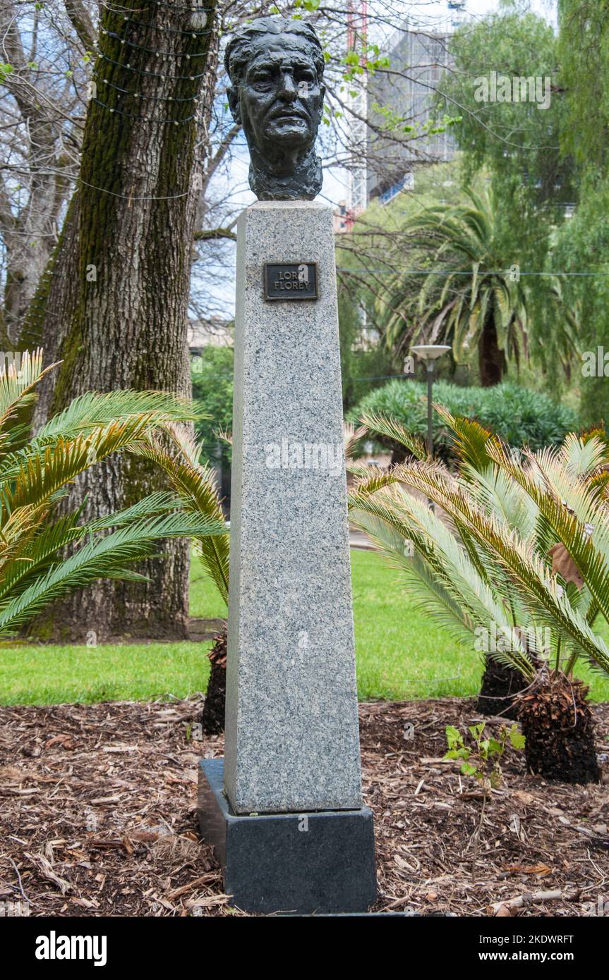 Stature of the distinguished scientist, Howard Florey, co-discoverer of ...