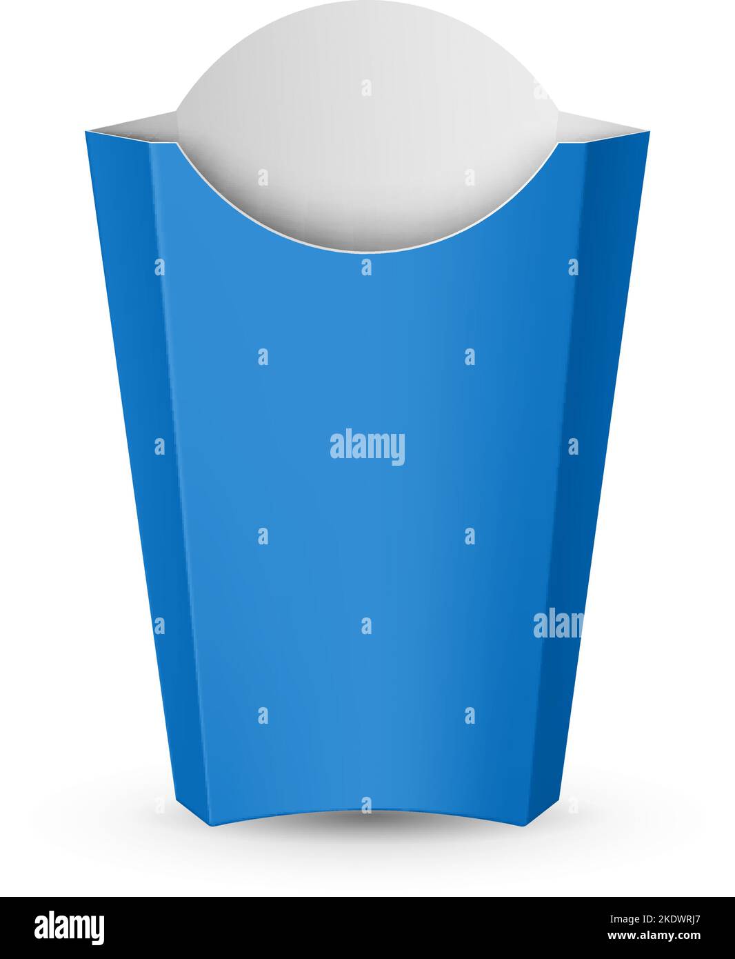 Cartoon empty box fries hi-res stock photography and images - Alamy