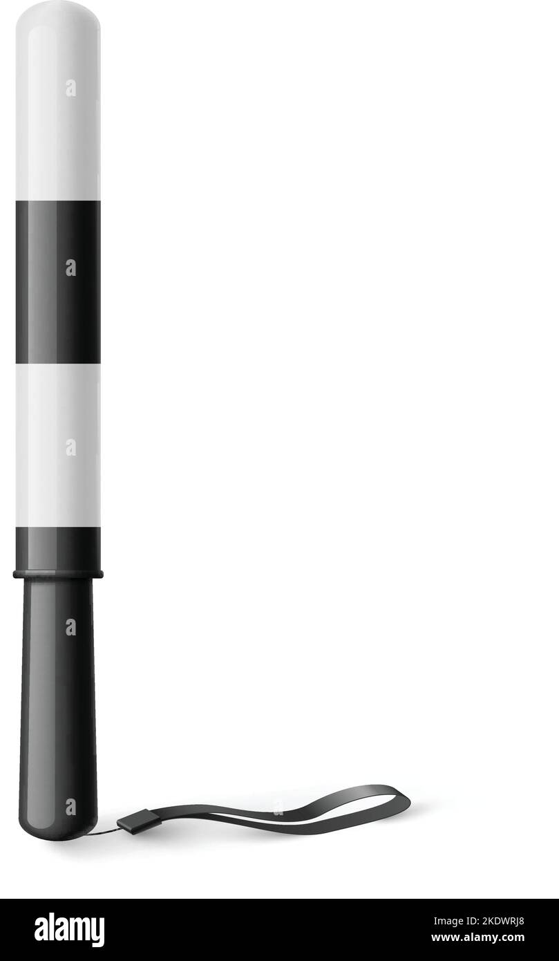 Police traffic patrol baton Stock Vector Images - Alamy