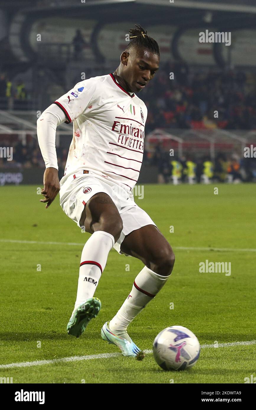 Rafael Leao of AC Milan play the ball during US Cremonese vs AC Milan ... Rafael Leao of AC Milan play the ball during US Cremonese vs AC Milan ...