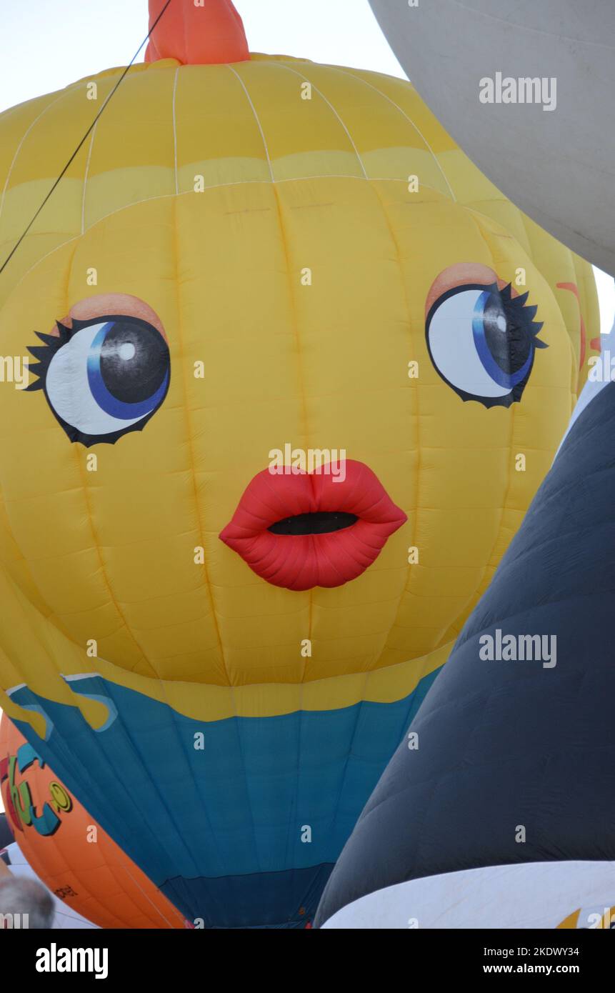 Goldfish Hot Air Balloon at Albuquerque International Balloon Fiesta ...