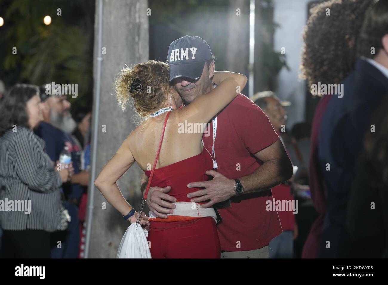 McAllen Texas USA, November 8 2022: Excited supporters of Texas Gov ...