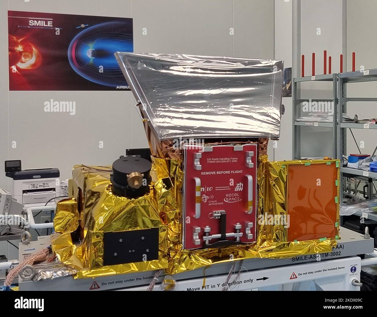 Structural thermal model of Smile payload module Stock Photo - Alamy