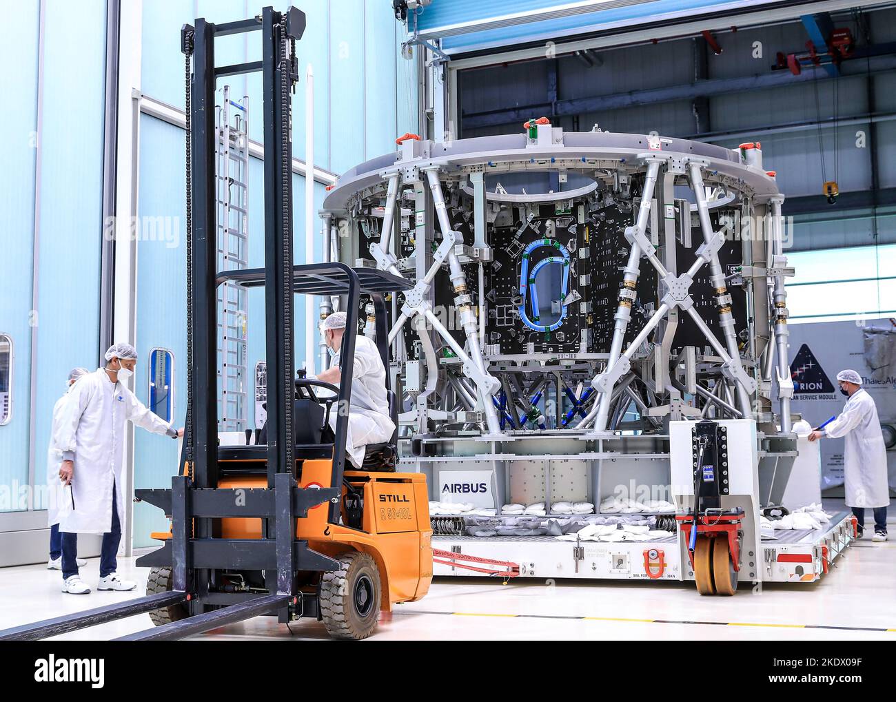 European service module structure Stock Photo - Alamy