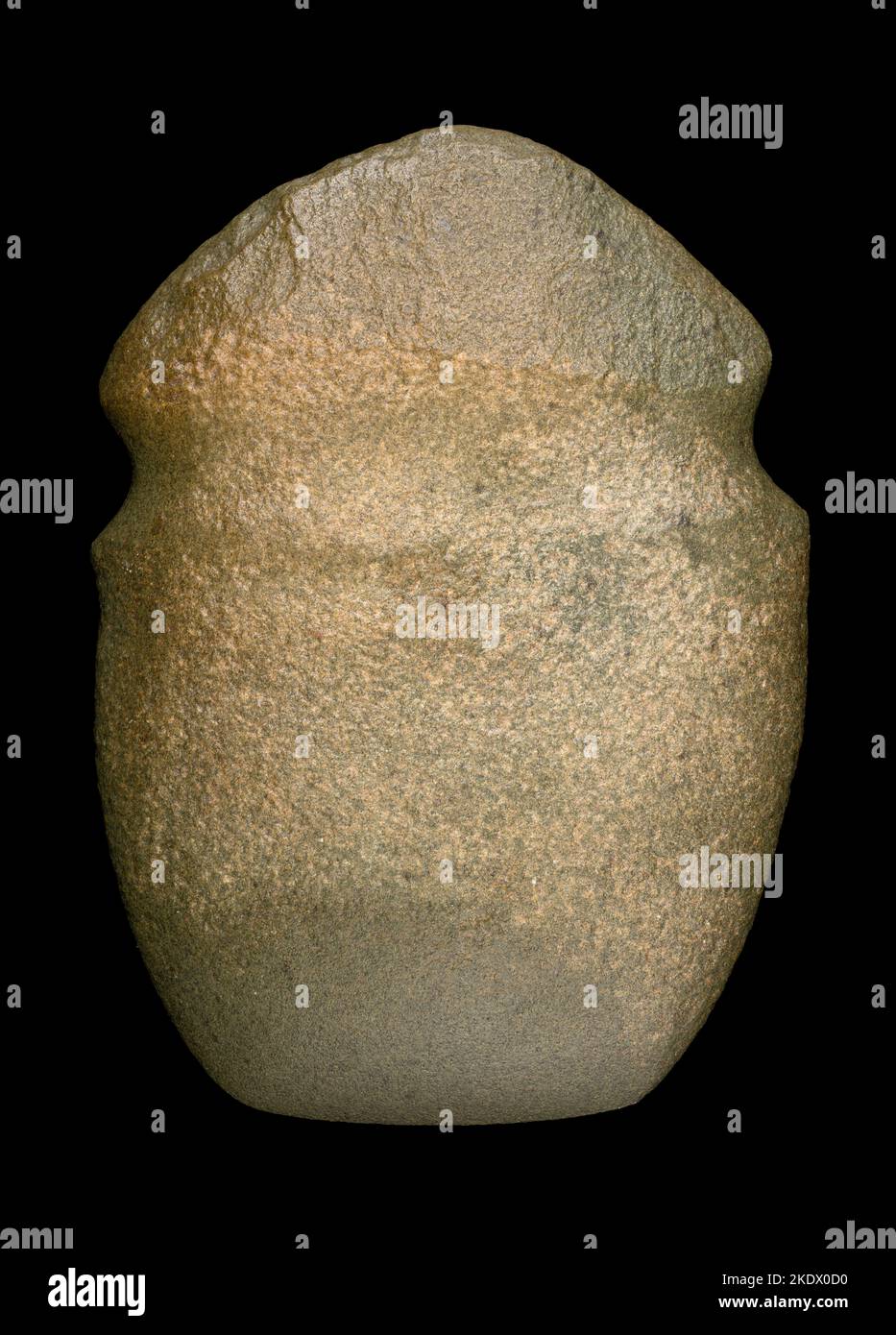 Axe with trapezoidal throat in basalt Stock Photo - Alamy