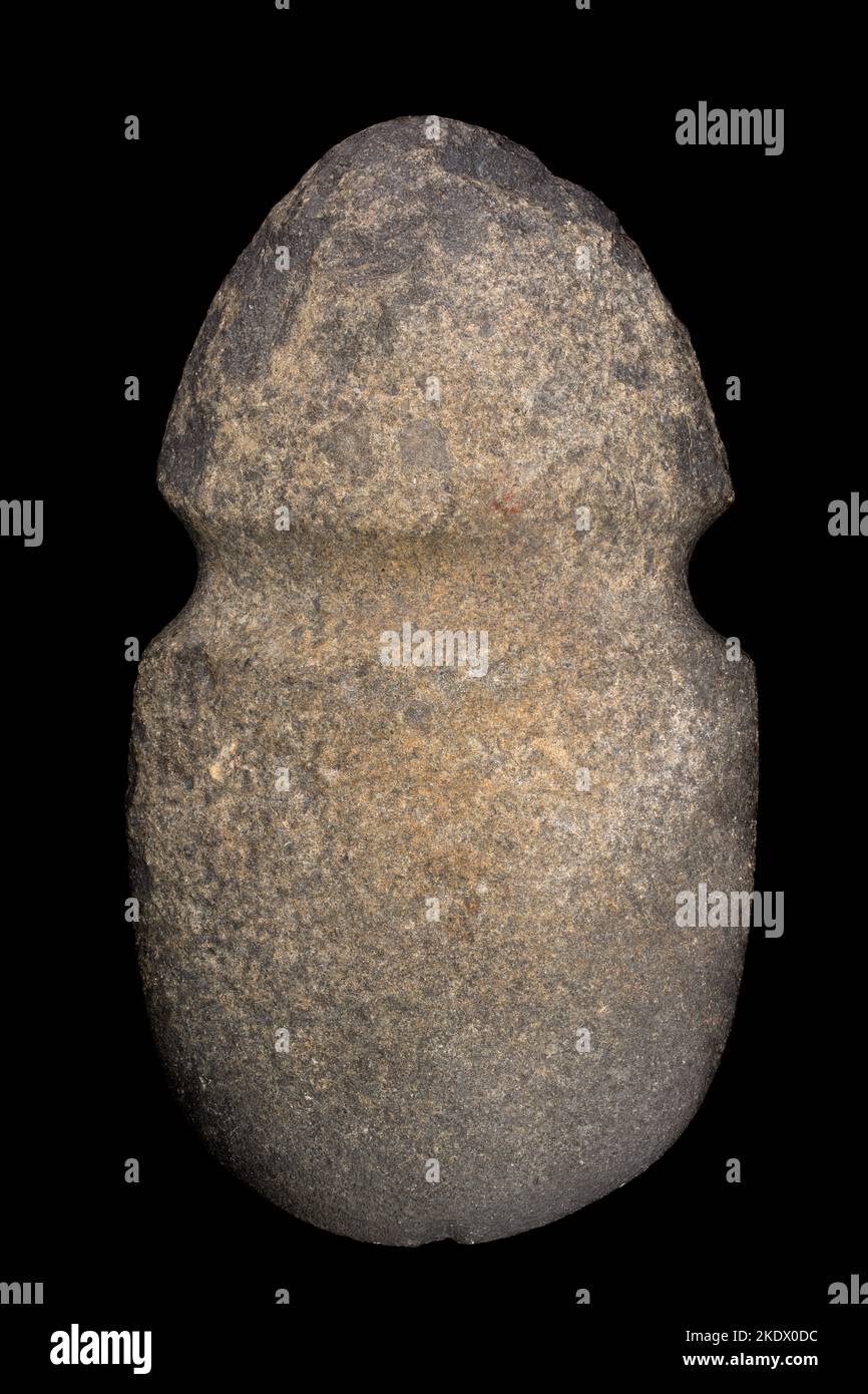 Heavy throated axe in basalt Stock Photo - Alamy