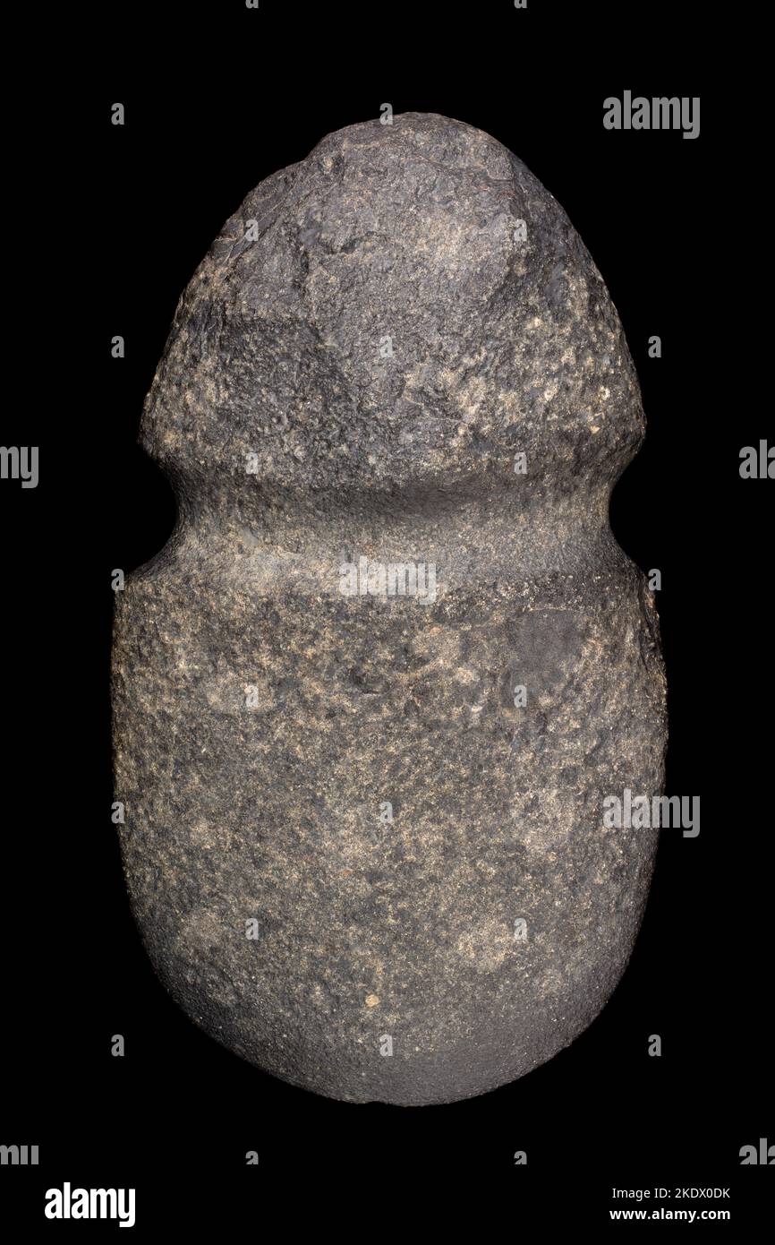 Heavy throated axe made of basalt Stock Photo - Alamy