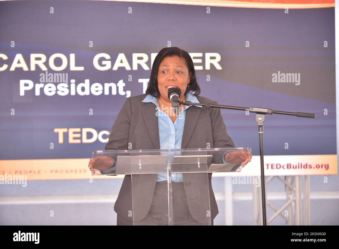 MIAMI, FLORIDA - NOVEMBER 03: Carol Gardner, President of TEDc attends ...