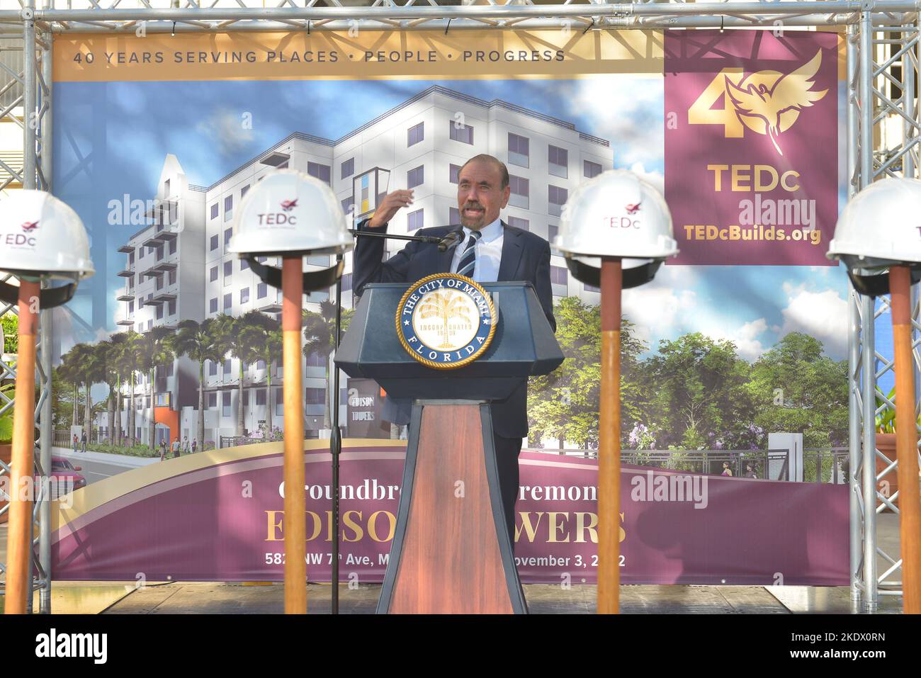 MIAMI, FLORIDA - NOVEMBER 03: Jorge Pérez, Founder and CEO attends the ...