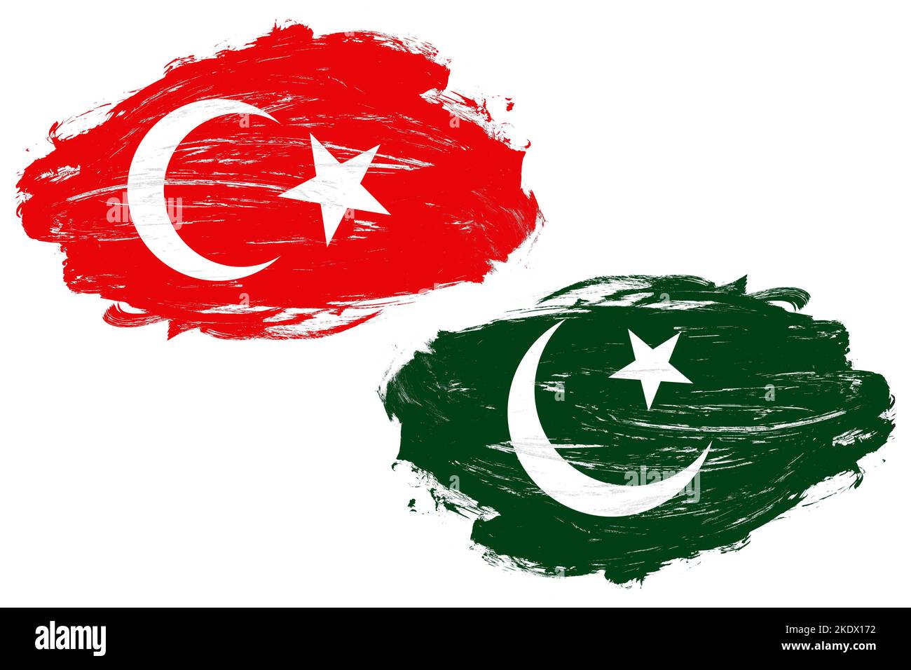 Pakistan turkey flag hi-res stock photography and images - Alamy