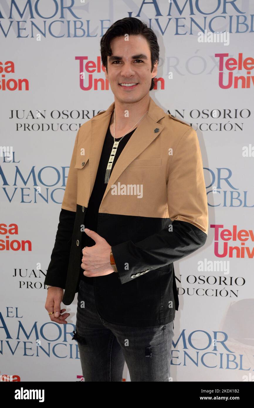 Mexico City, Mexico. 8th Nov, 2022. Eduardo Barajas poses during ""˜The ...