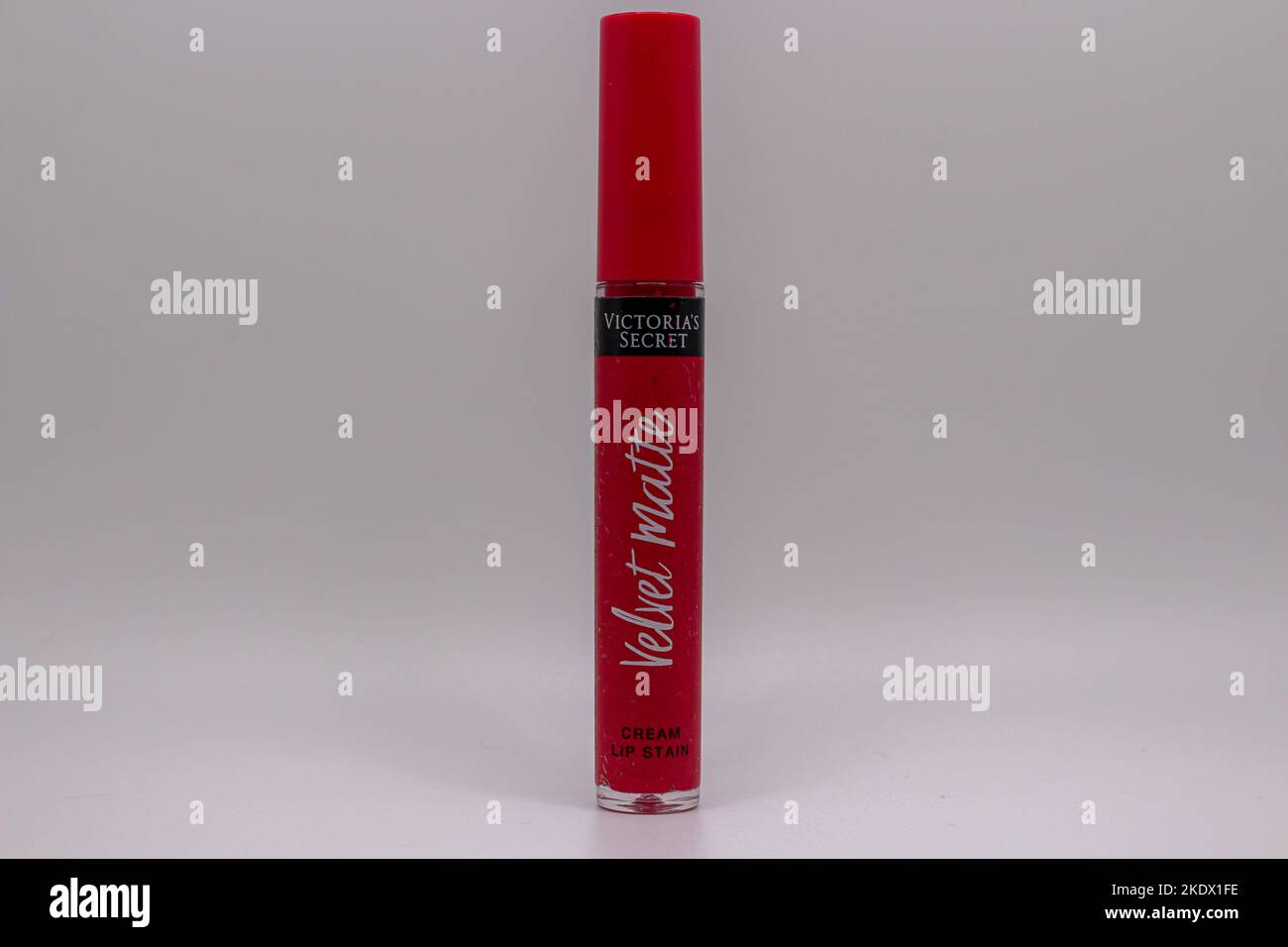 Victoria Secret Velvet Matte Lipstick Stock Photo - Alamy
