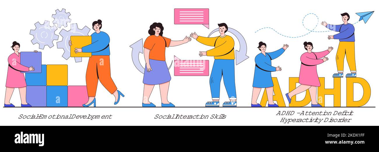 Social-emotional development, social interaction skills, ADHD ...