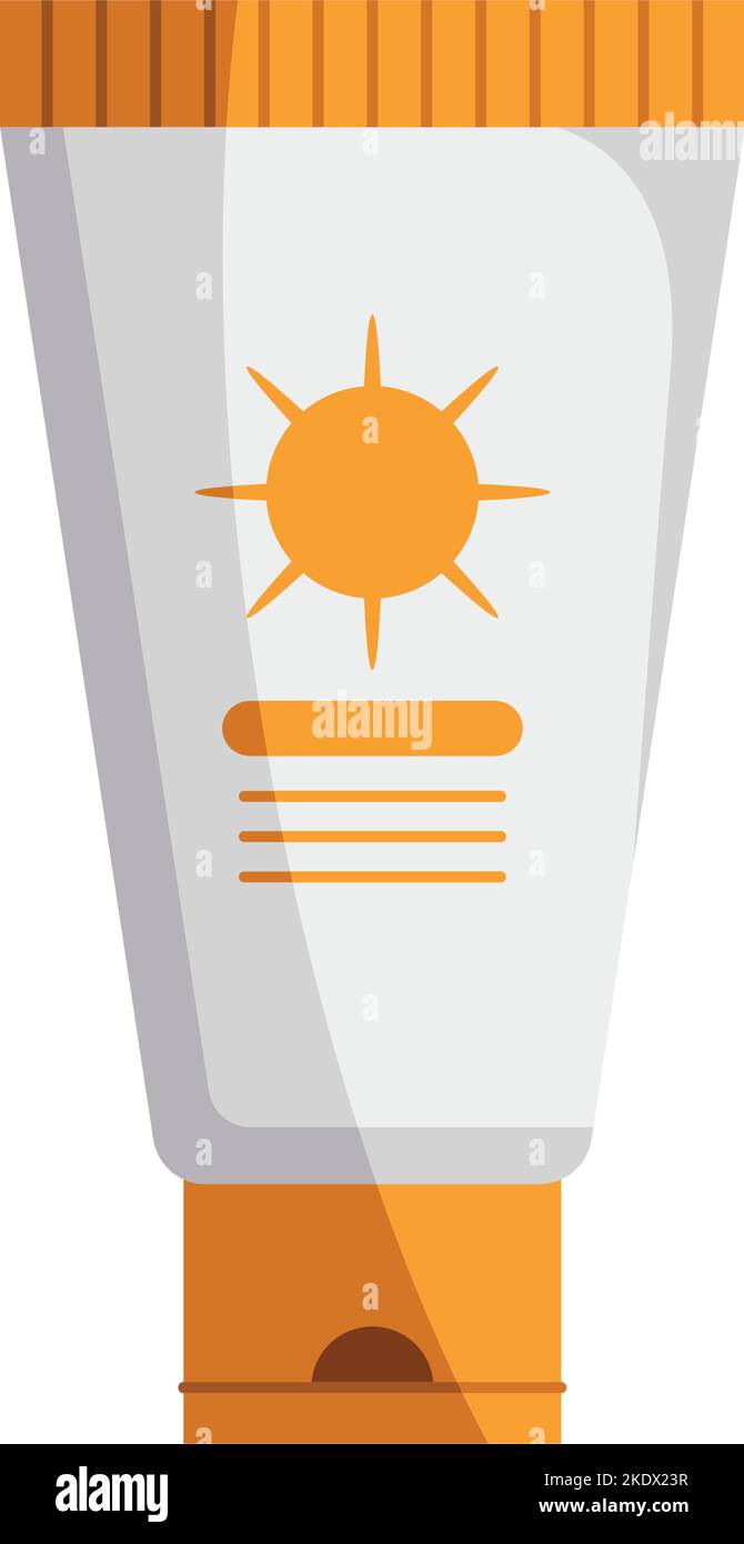 blocker solar cream tube icon Stock Vector Image & Art - Alamy